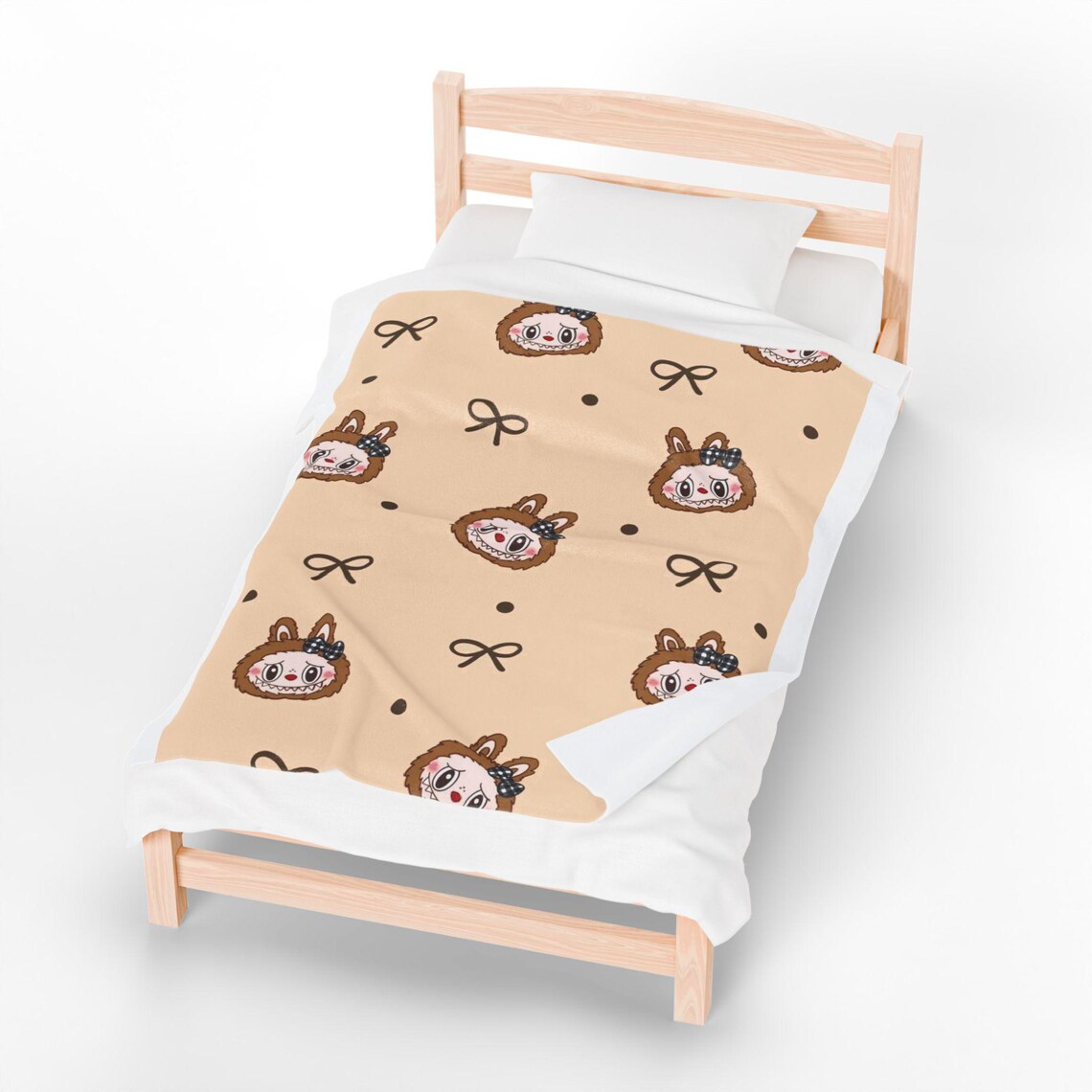 Labubu Plush Blanket, Cozy Kids Gift, Soft Throw for Nursery, [...] - Etsy