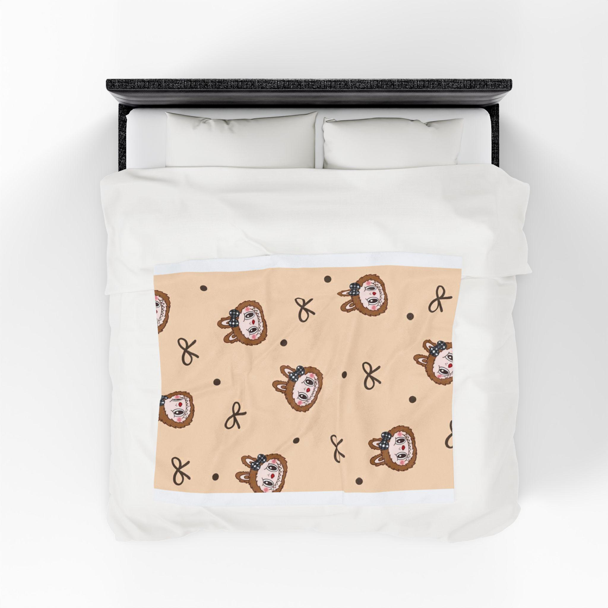 Labubu Plush Blanket, Cozy Kids Gift, Soft Throw for Nursery, [...] - Etsy