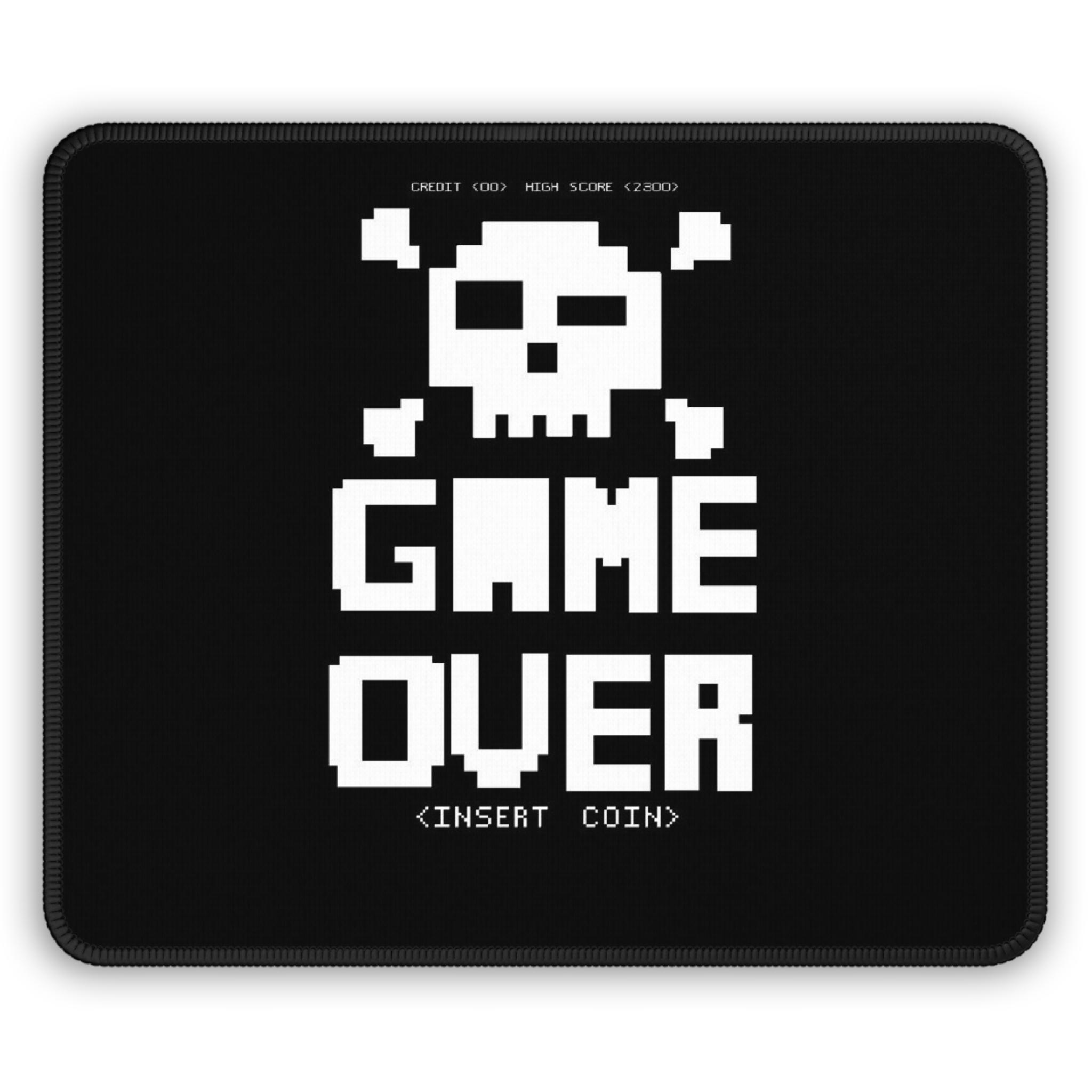 Game Over Gaming Mouse Pad Cool Desk Accessory for Gamers, Fun Gift ...