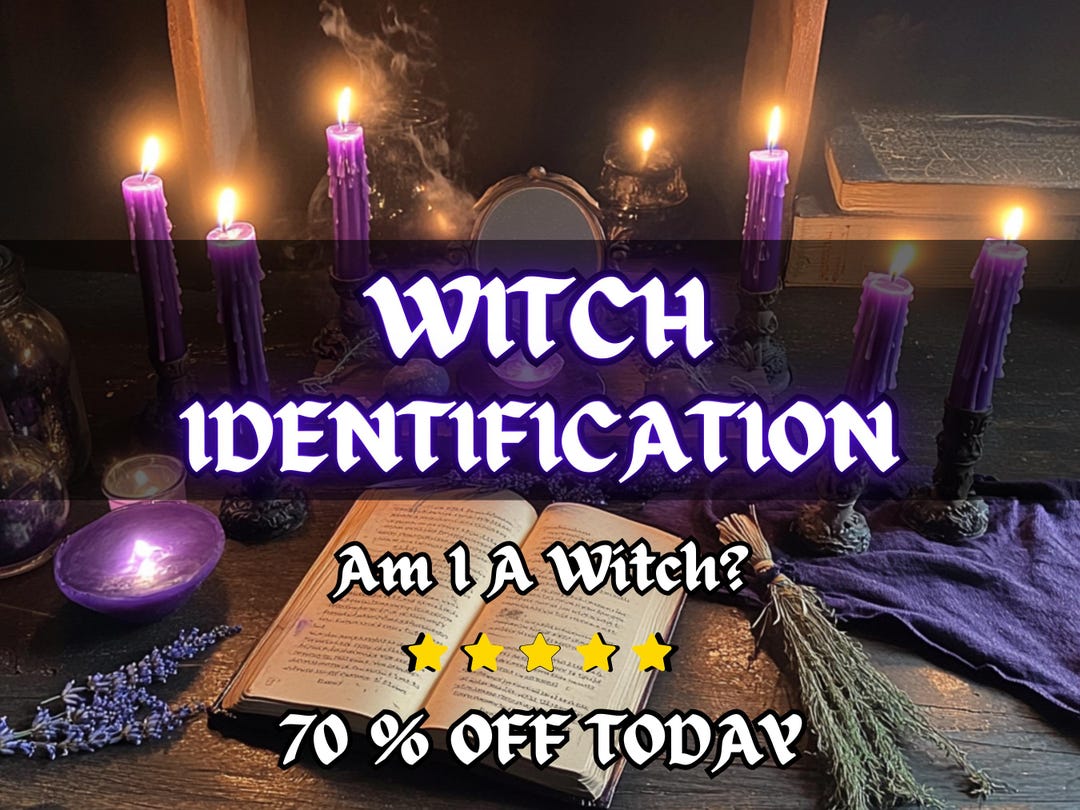 Am I A Witch Reading for Ancestral Insight, Witch Identification ...