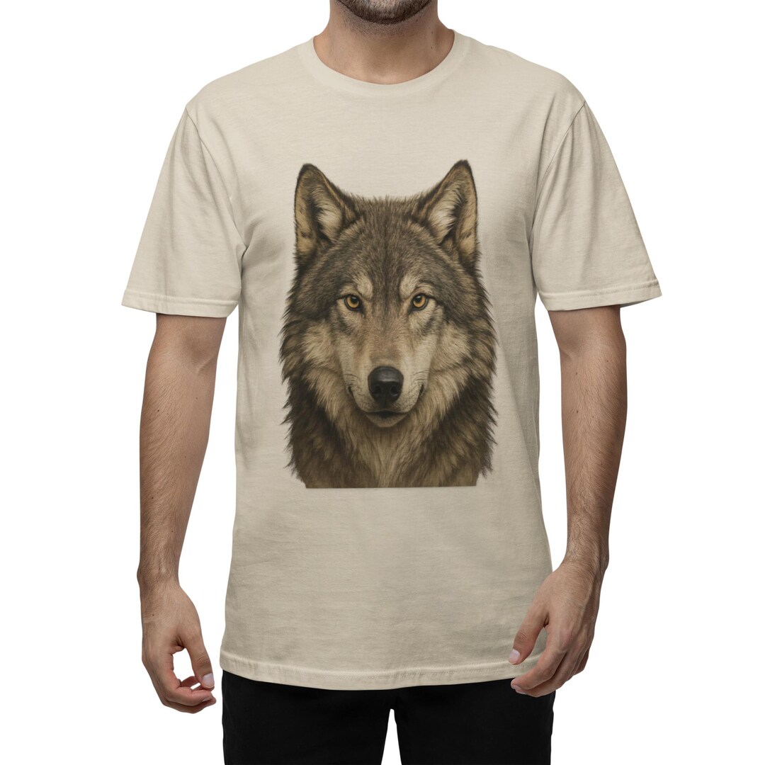 Wolf Head Unisex Softstyle T-shirt | Animal Lovers, Gift for Him/her ...