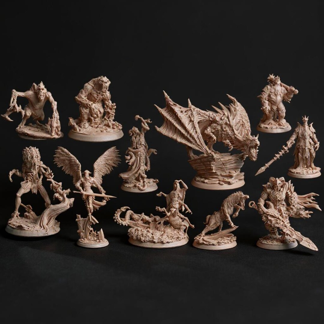 STL 3D Pack Echoes of Corruption | Dnd, Tabletop, RPG, Path Finder ...