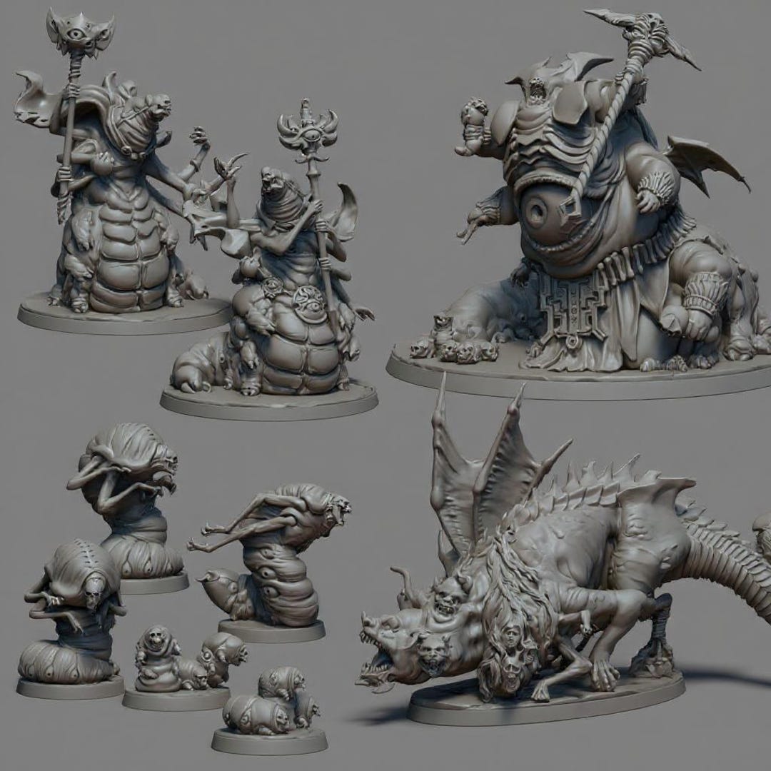 STL 3D Pack Best Hellspawn III | Dnd, Tabletop, RPG, Path Finder ...