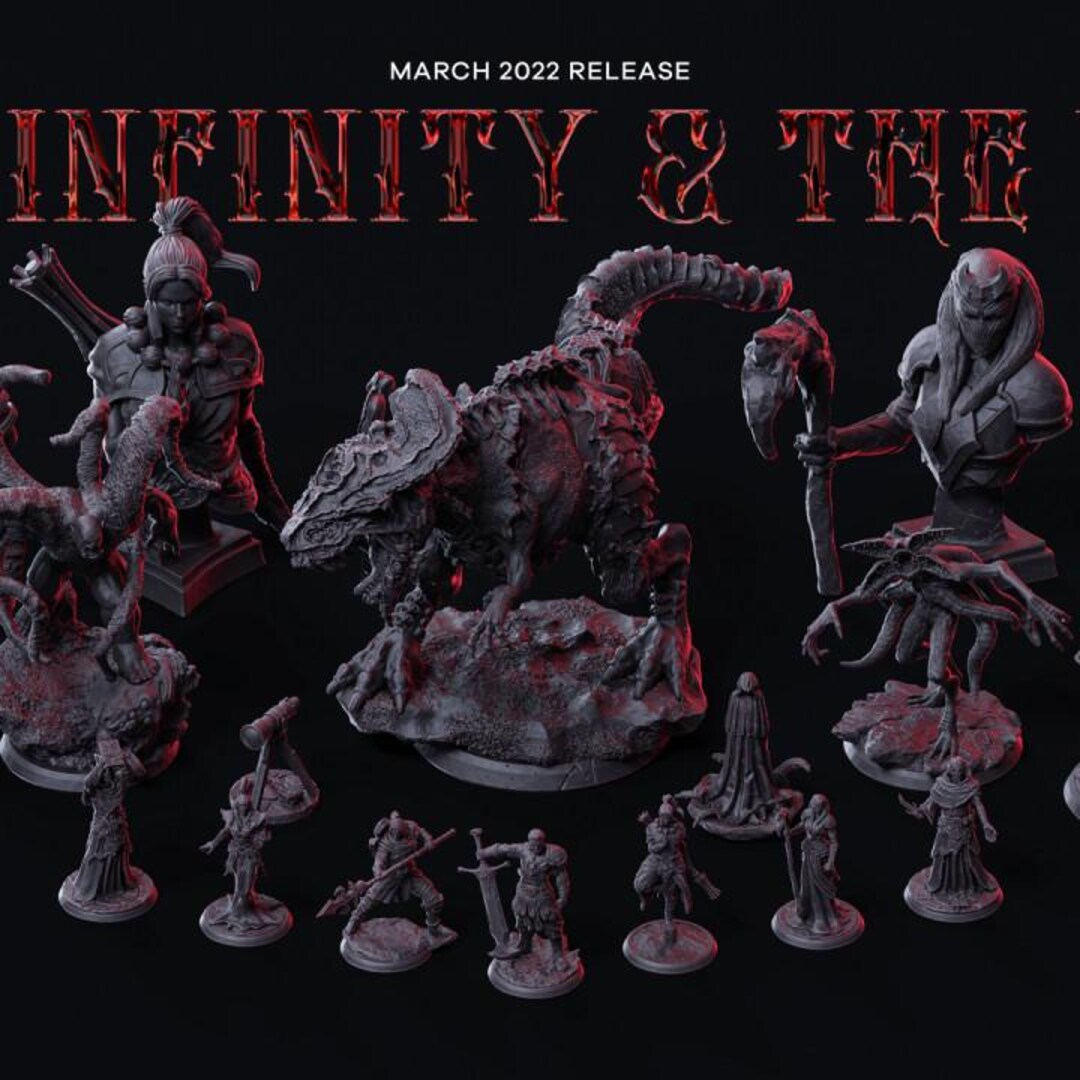 STL 3D Pack the Infinity & the Void | Dnd, Tabletop, RPG, Path Finder ...