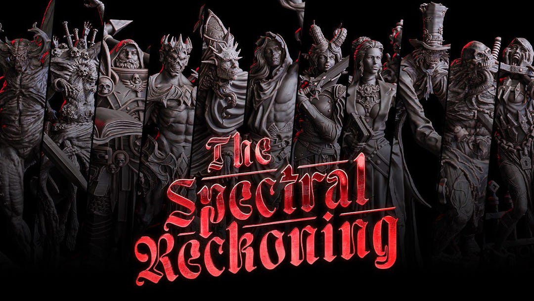 STL 3D Pack Flesh of Gods the Spectral Reckoning| Dnd, Tabletop, RPG ...