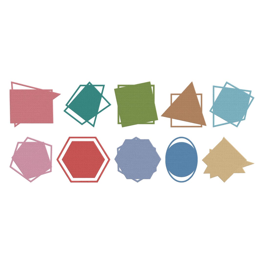 Hexagon Wire Frame Embroidery Design, Hexagon Wire Frame Machine ...