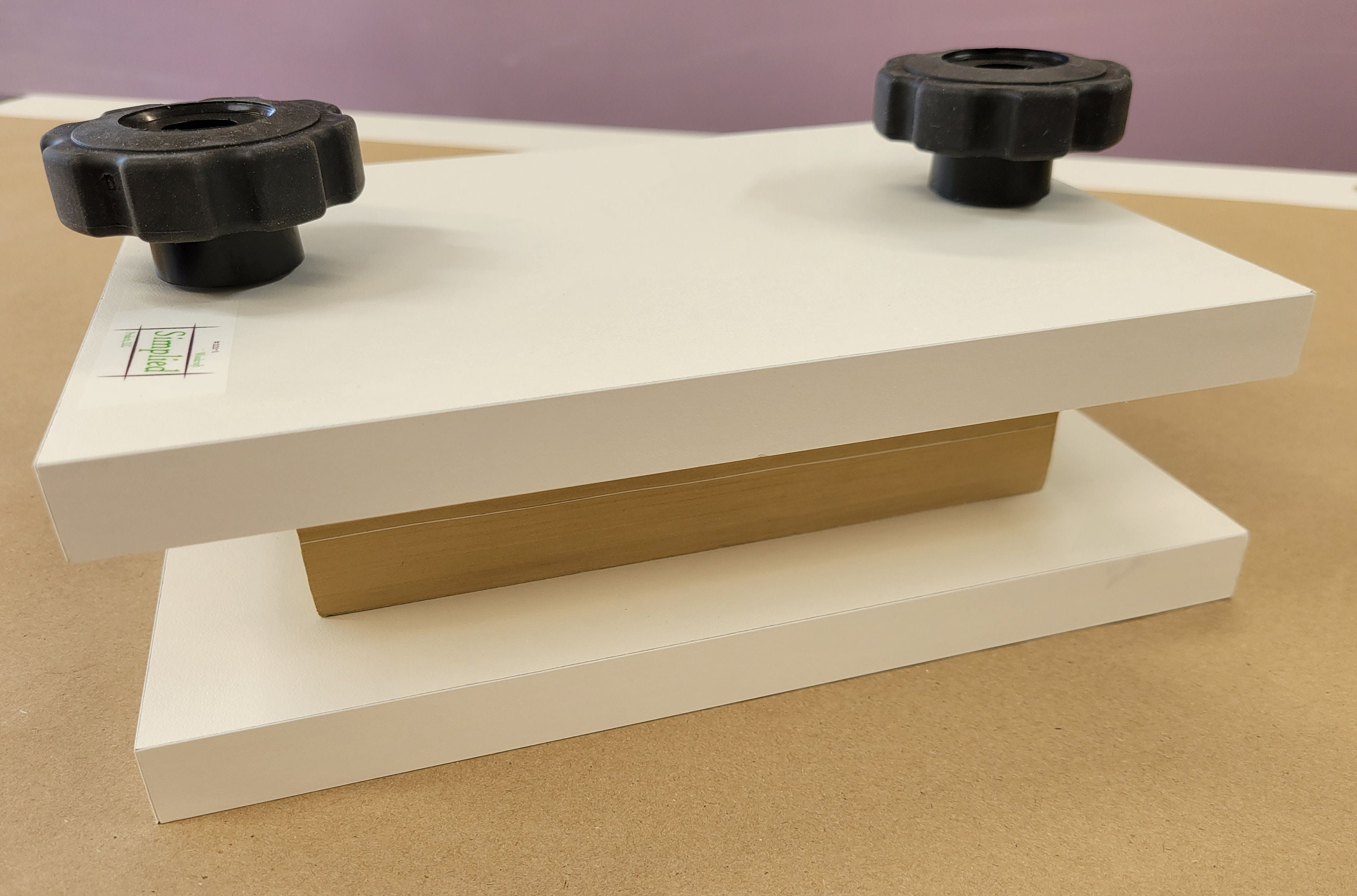 Small Flat Plate Press, 9-1/2 X 7, Laminate Plywood, Item 221-1 - Etsy