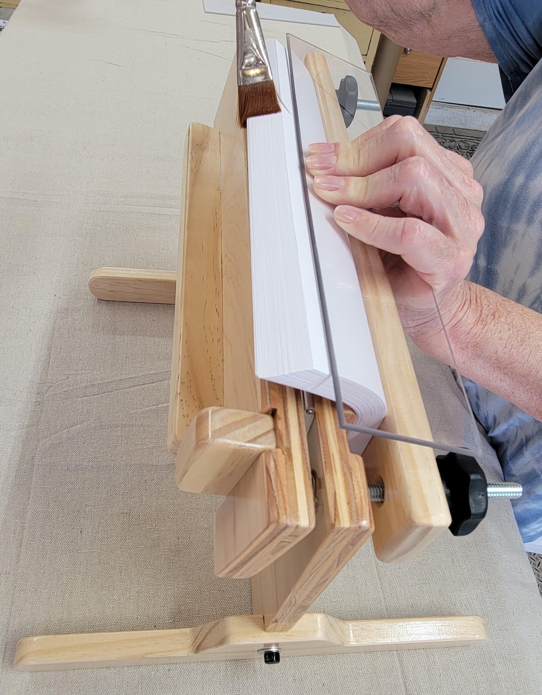 Double Fan "lumbeck" Style Binding Press, Item 235-1 - Etsy