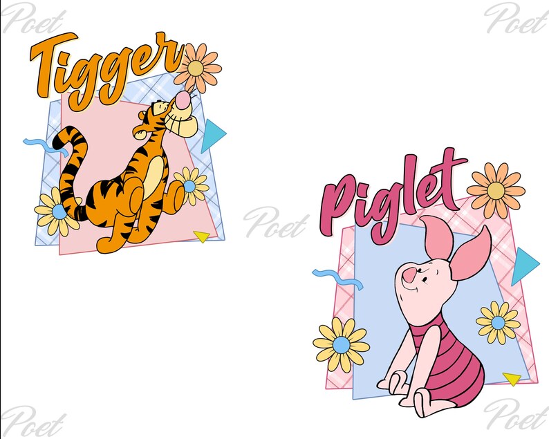 Winnie the Pooh Png Bundle, Winnie the Pooh Friends Png, Eeyore Piglet ...