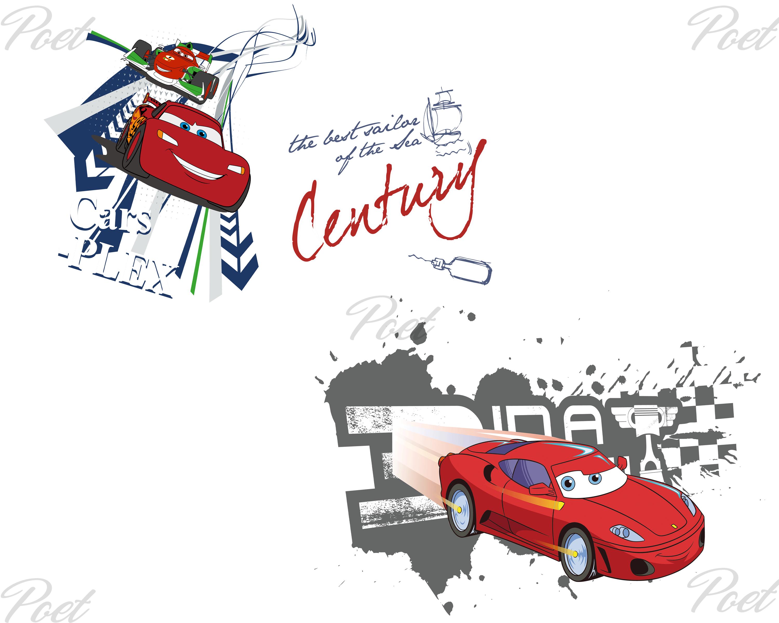 Retro Lightning Mcqueen Png, Cars Clipart Bundle, Shirt, Cake, Topper ...
