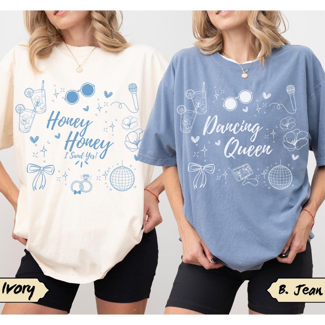 Mamma Mia Bachelorette Shirt | Honey Honey I Said Yes | Last Disco Bach ...