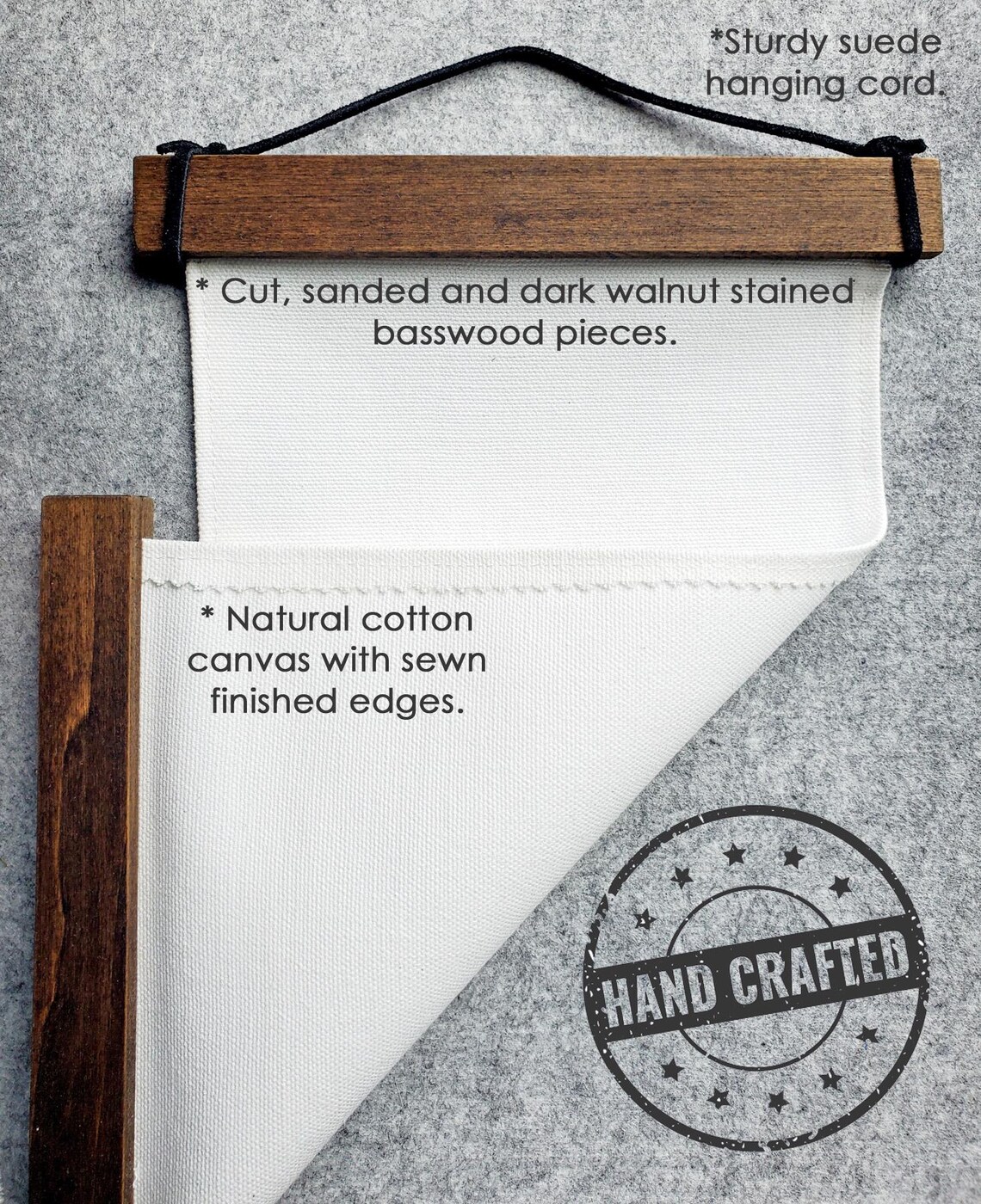 Barbarian Class Banner – Handcrafted Wood and Canvas Wall Hanging ...