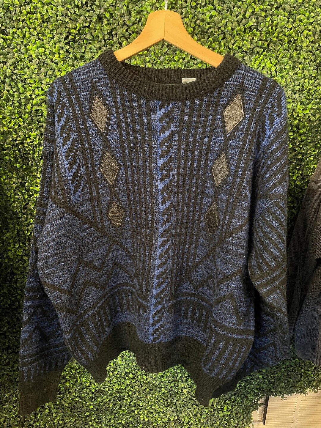 Vtg 80s CITY STYLE ARCYLIC Sweater // 90s Fuzzy Cozy Cute Sweat Fall ...