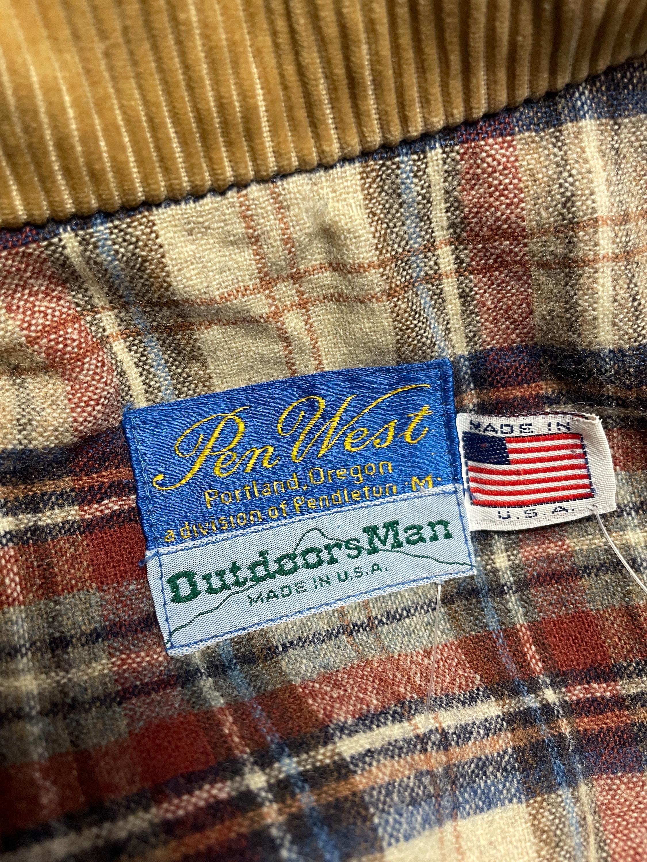 Vtg 90s PENDELTON PEN WEST Lined Jacket // Vintage Warm Thick Fall ...