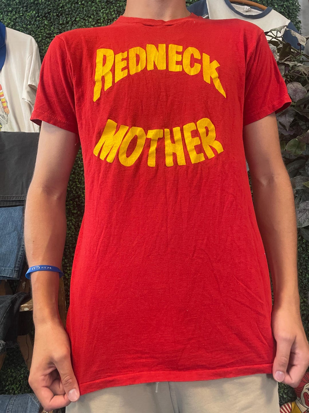 Vtg 70s Redneck Mother T-shirt Minneapolis Music Venue Tee Cabose Punk ...