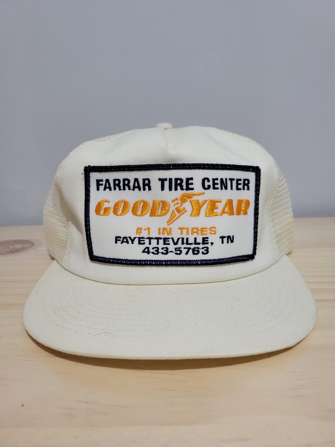 Vtg 80s GOODYEAR TIRE CENTER Hat // Cap Vintage Made in Usa K Products ...