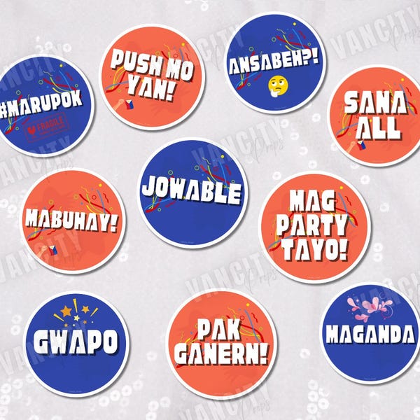 Tagalog Photo Booth Props - Etsy