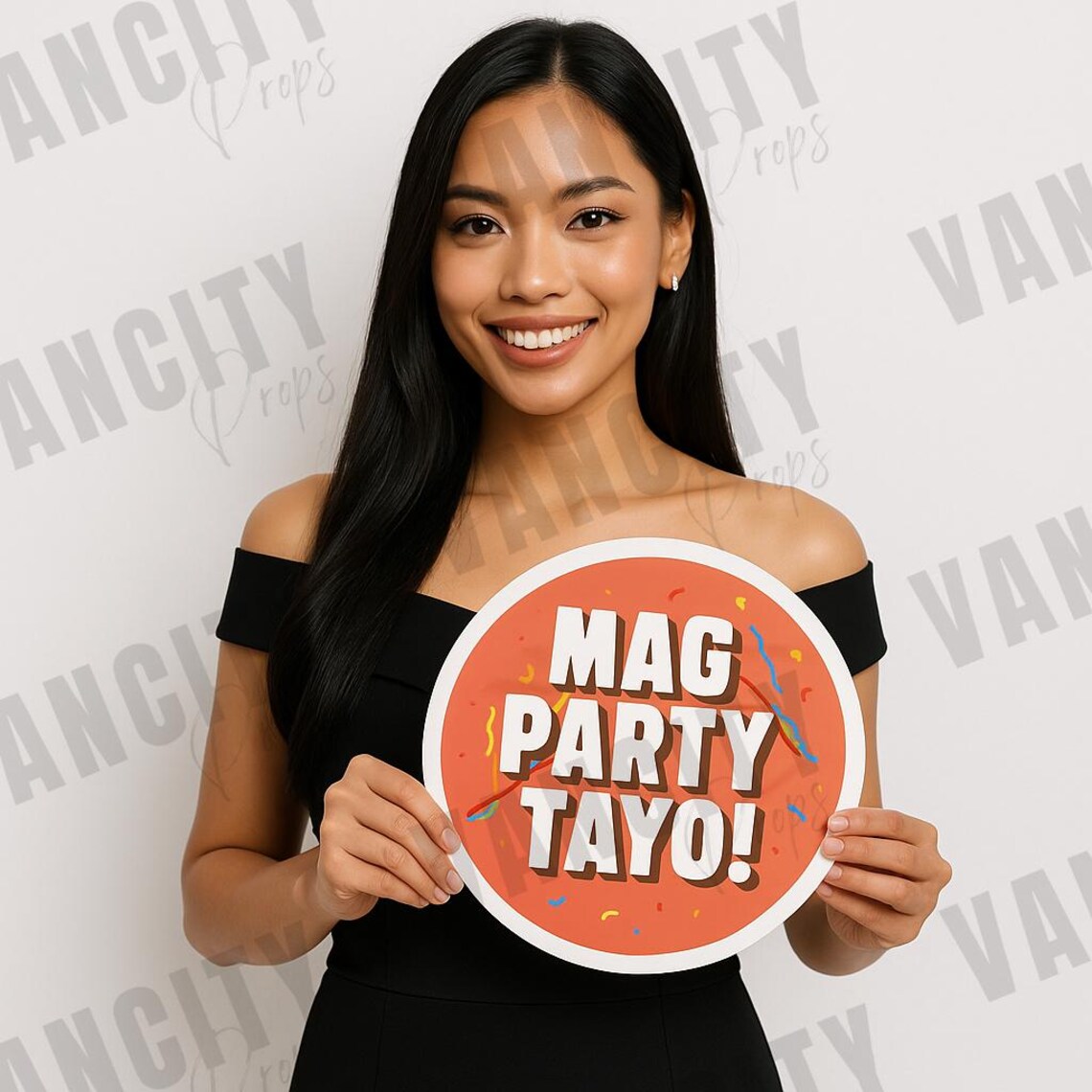 Filipino Photobooth Props: Tagalog Slang, Double Sided (set of 5) - Etsy