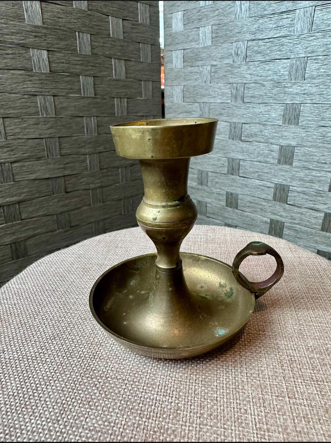 18th Century Brass Chamberstick - Etsy
