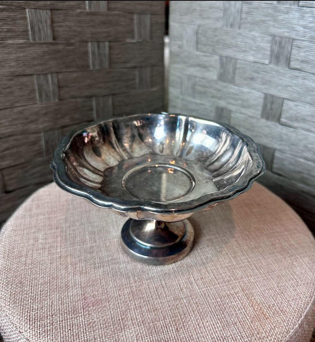 Mid-century Oneida Silvermiths Silver Plated Candy/nut Dish - Etsy