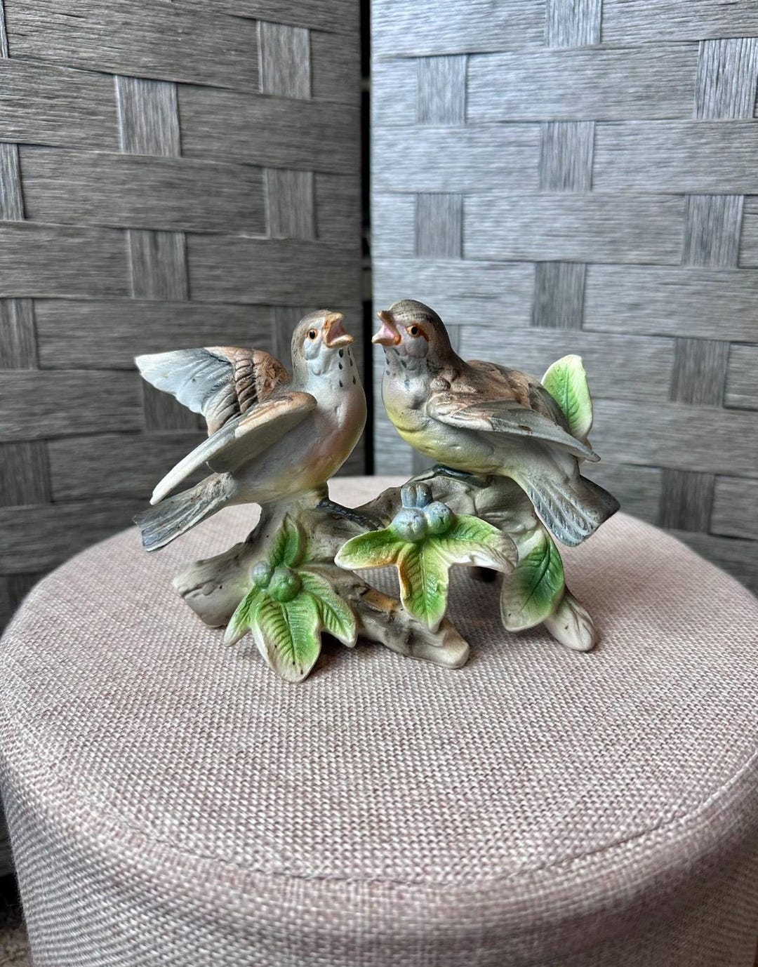 Rare Early 1900s Karl Ens Porcelain Bird Figurine | Pair of Birds on ...