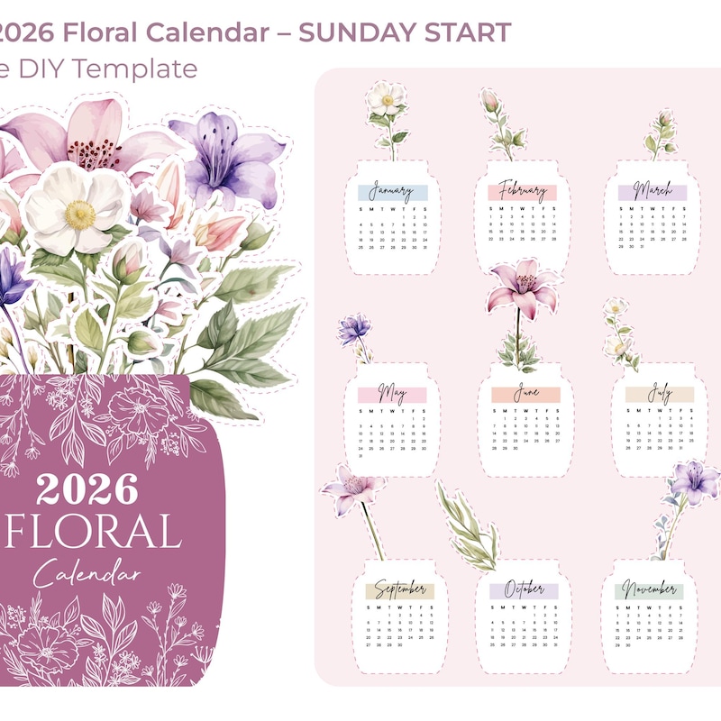 2026 Calendar Png 3d - Etsy