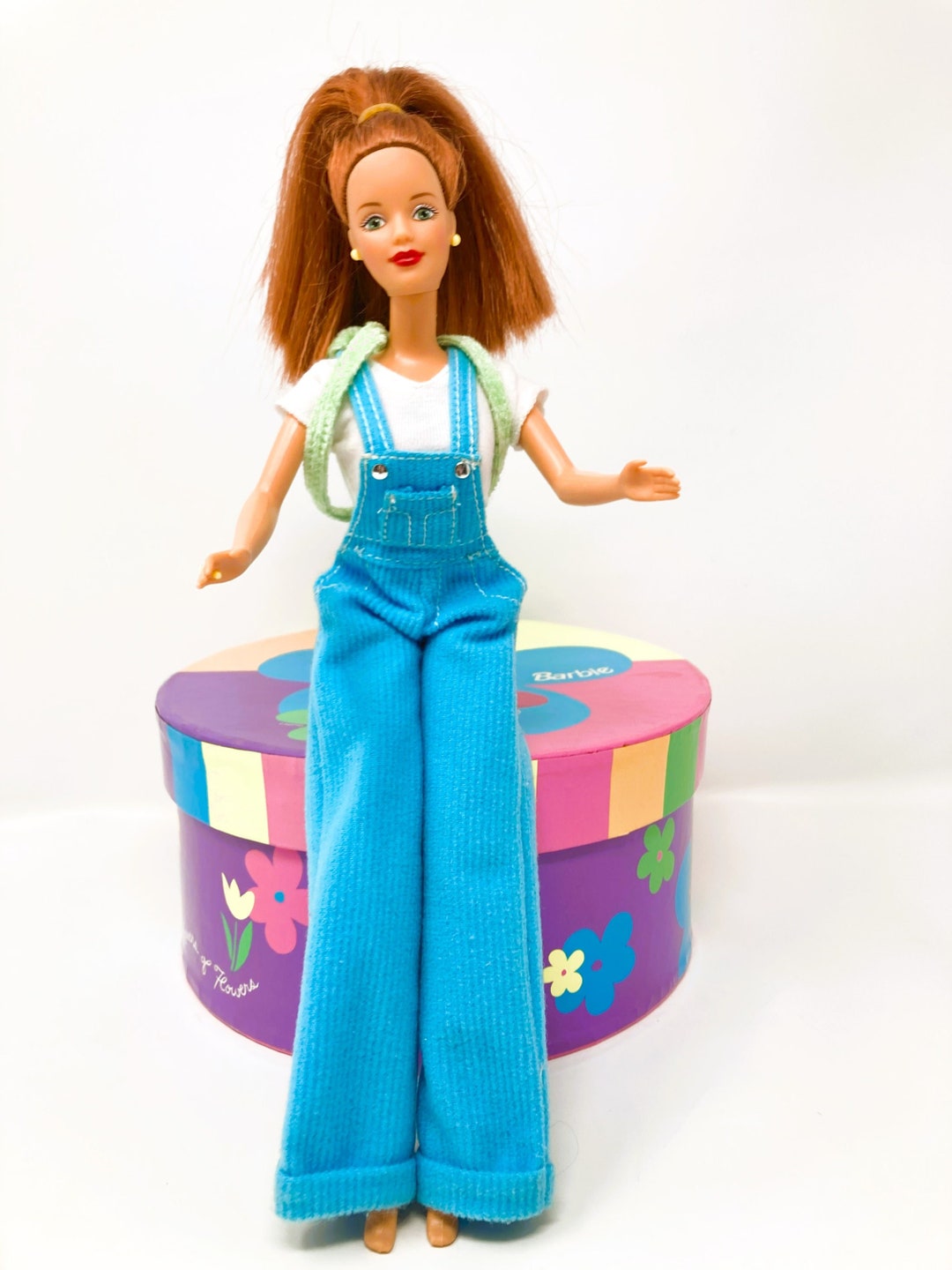 Barbie Overalls, Crop Top and Backpack - Etsy