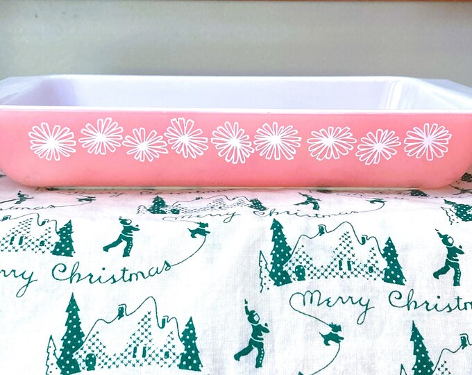 Pyrex Pink Daisy 548-B Space Saver 1.25 Quart - Etsy