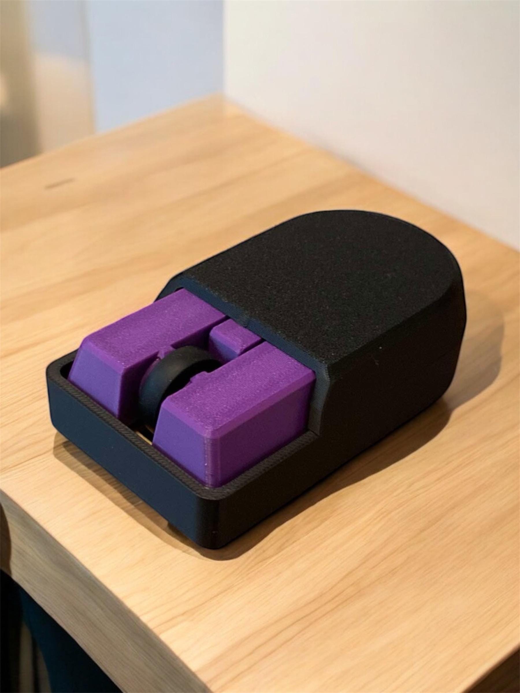 Custom 3D Printed Retro-futuristic Computer Mouse Ergonomic Computer ...