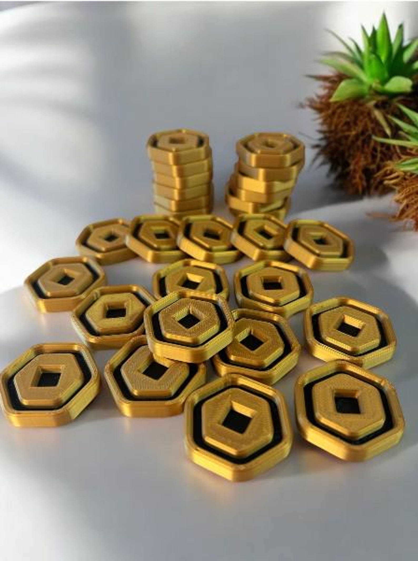 Robux Roblox Coins - 3D Printed Robux Coins - Robux Replica Party ...
