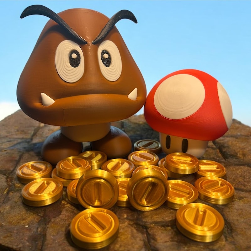 Mario Coins - Etsy