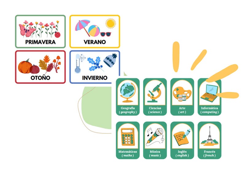 50+ Spanish-english Flashcards – Printable Vocabulary Set for Kids ...