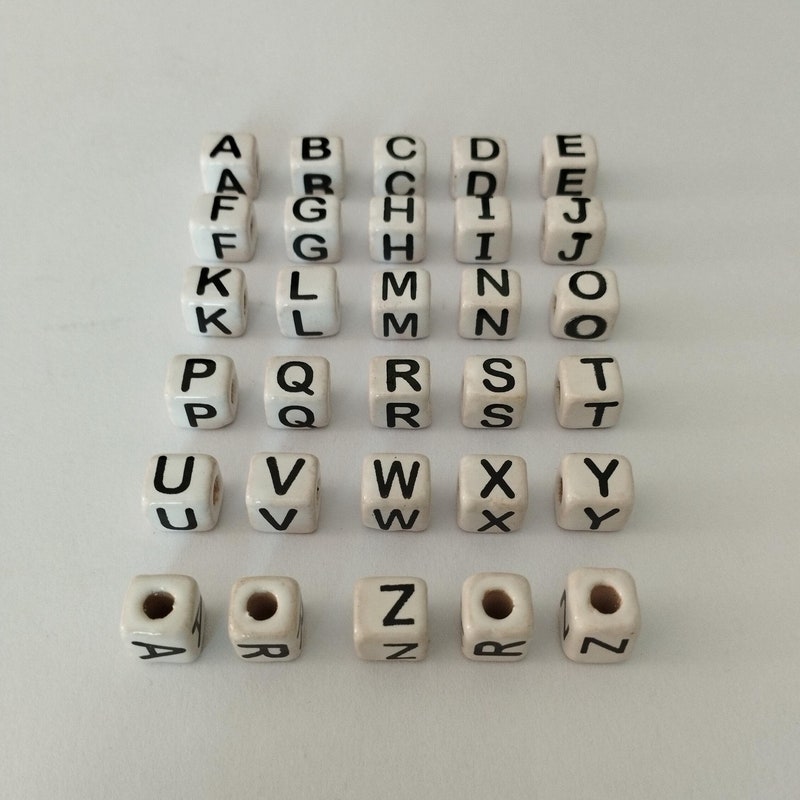 Ceramic Letters - Etsy