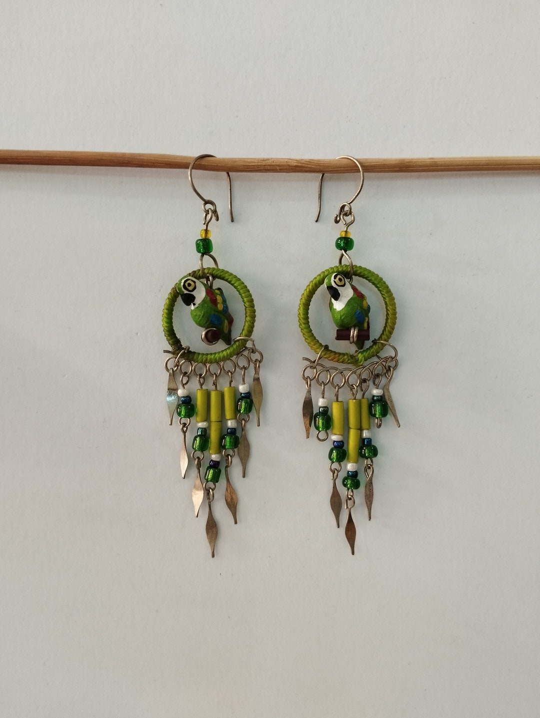 Peruvian Large Earrings Dangle Drop Earrings Chandelier Earrings ...