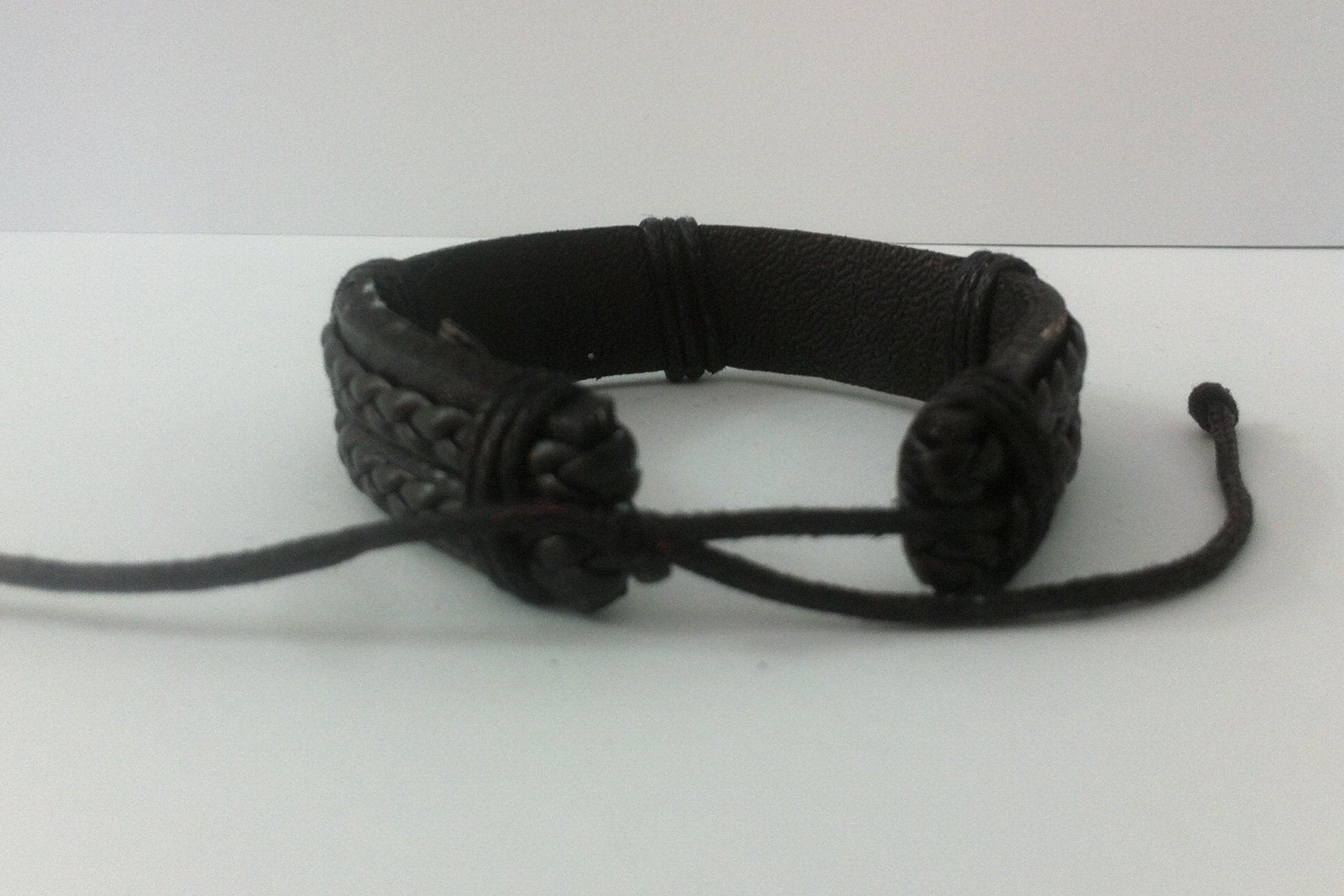 Peruvian Leather Braided Bracelet Friendship Bracelet Handmade | Etsy