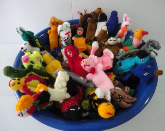 Finger Wool Puppet Wasp - Etsy