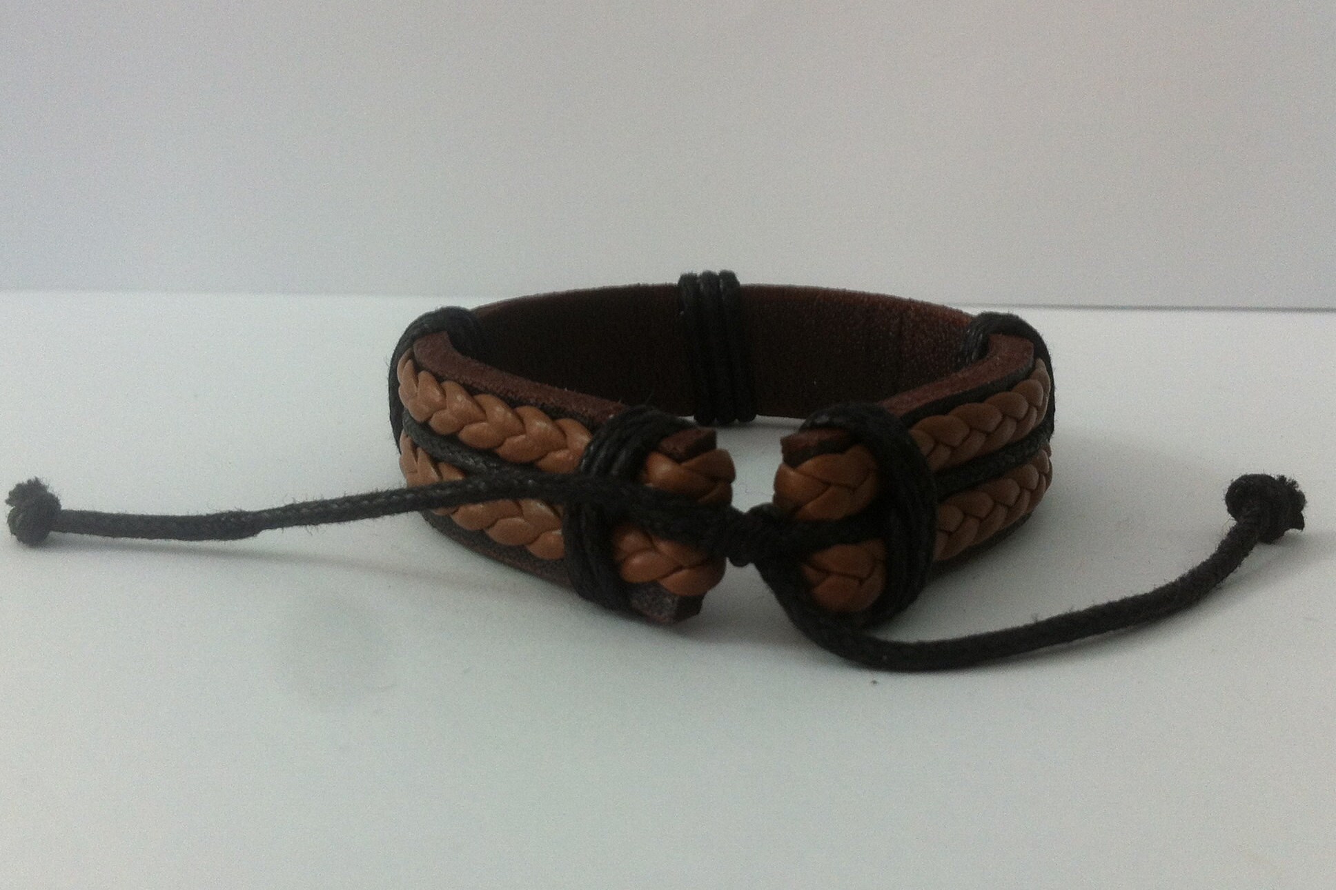 Peruvian Leather Braided Bracelet Friendship Bracelet Handmade | Etsy