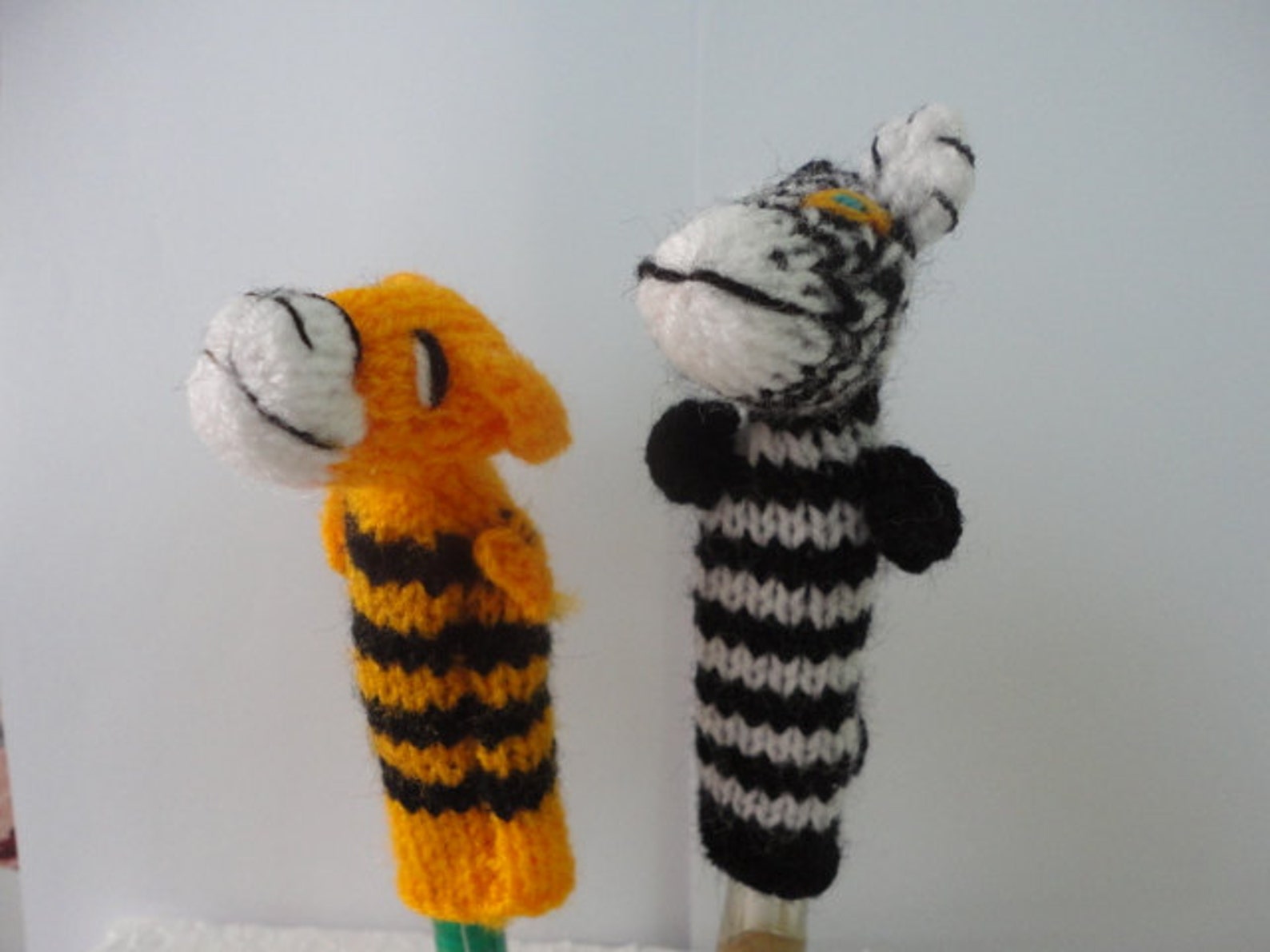 5 Wool Peruvian Finger Puppet Jungle Animals Collectable - Etsy