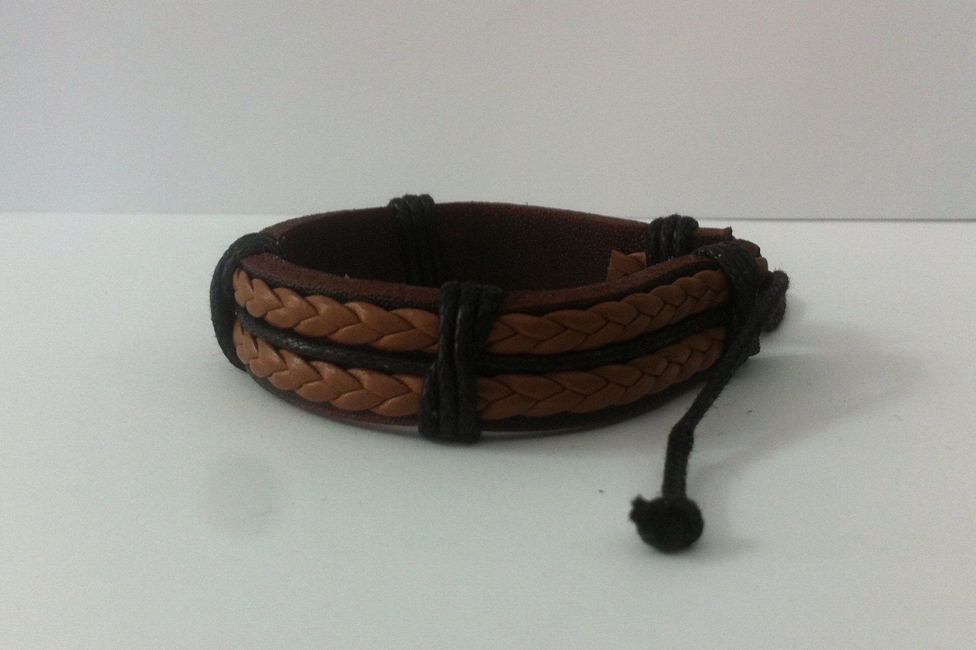 Peruvian Leather Braided Bracelet Friendship Bracelet Handmade | Etsy