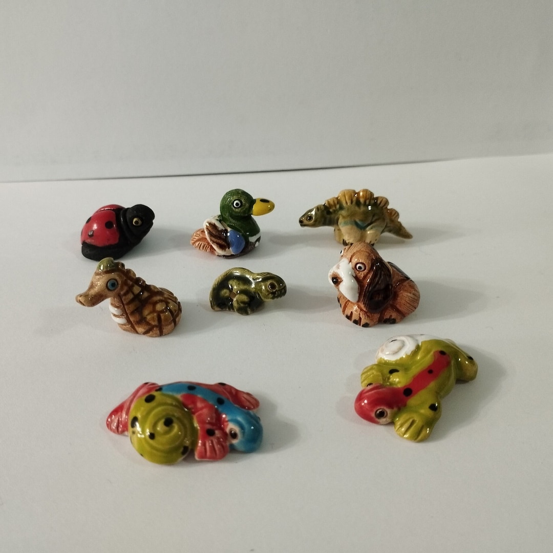 Mini 1 Peruvian Ceramic Animal Clay Handpainted Handmade Miniature ...