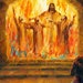 Shadrach, Meshach and Abednego in the Fiery Furnace Daniel 3 Painting ...