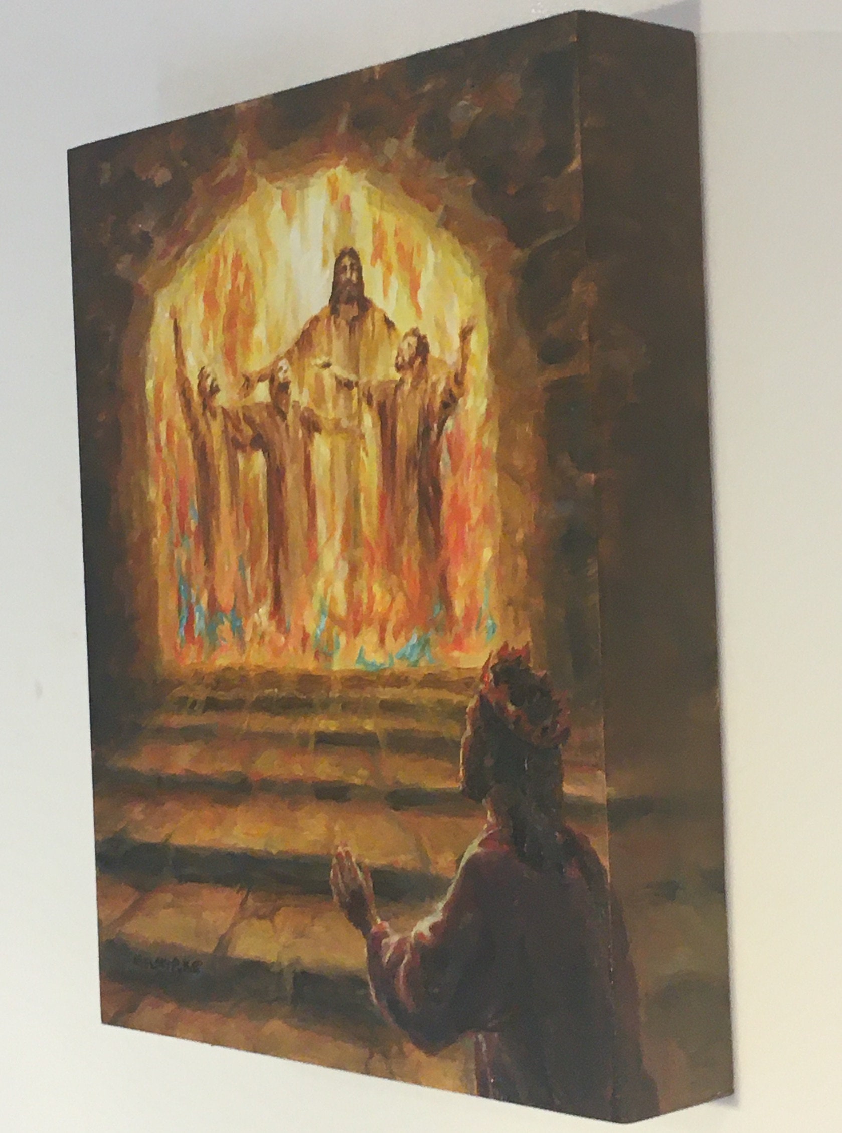Shadrach Meshach and Abednego in the Fiery Furnace Daniel 3 - Etsy ...