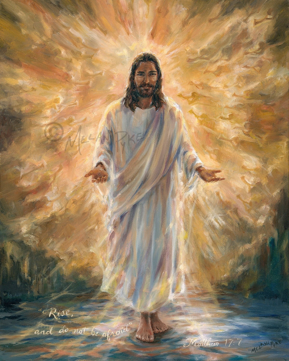 Transfiguration Of Jesus Painting