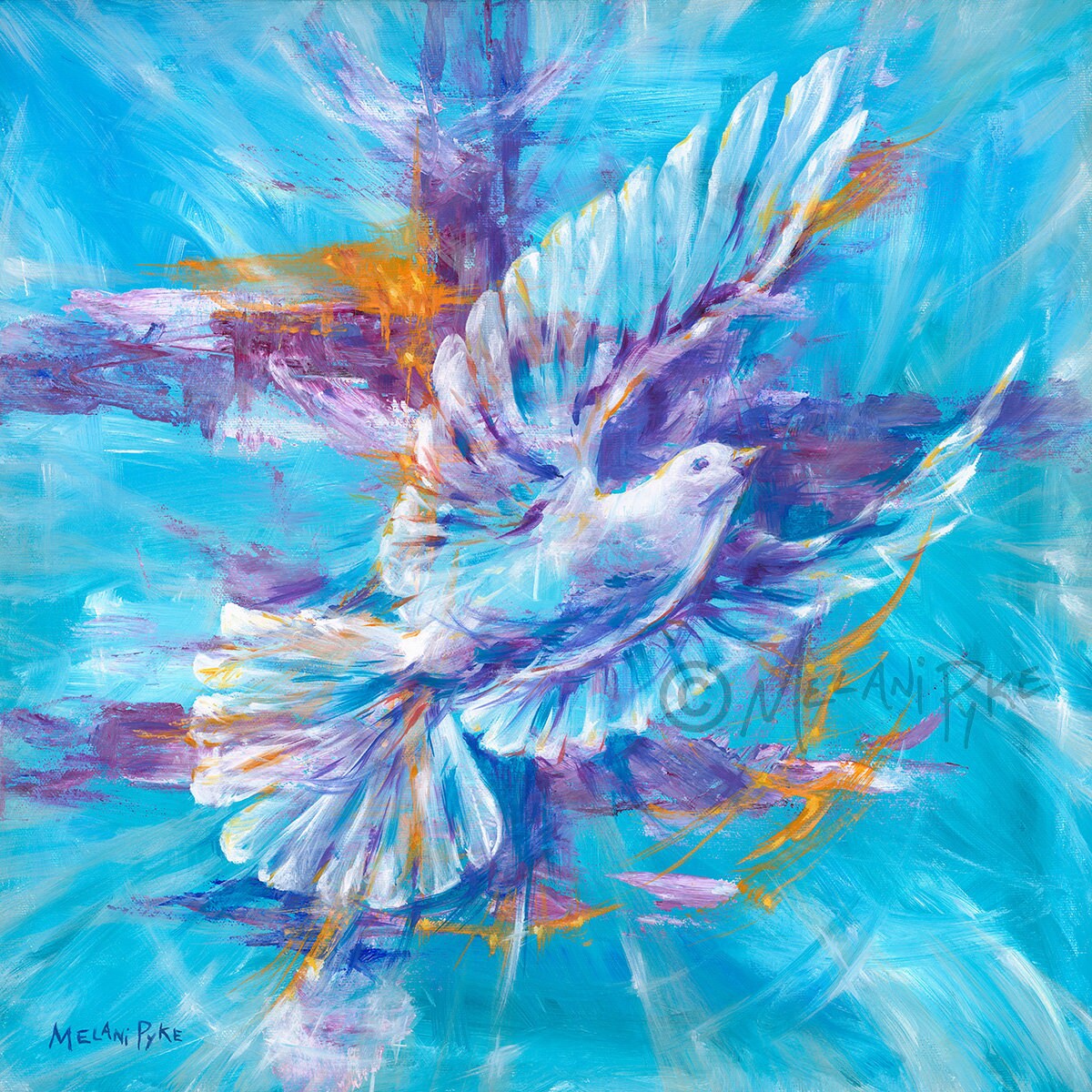 Peace Dove Painting