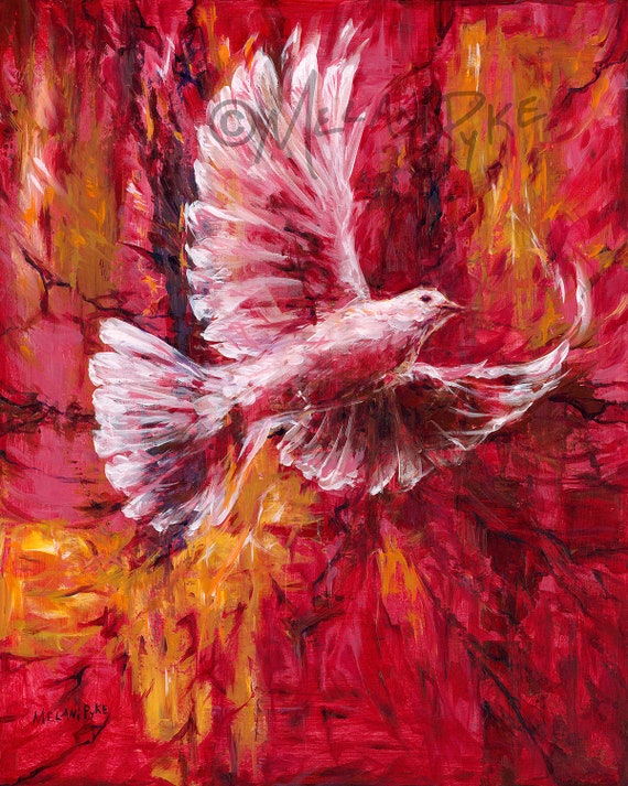 Dove Abstract Wallpaper