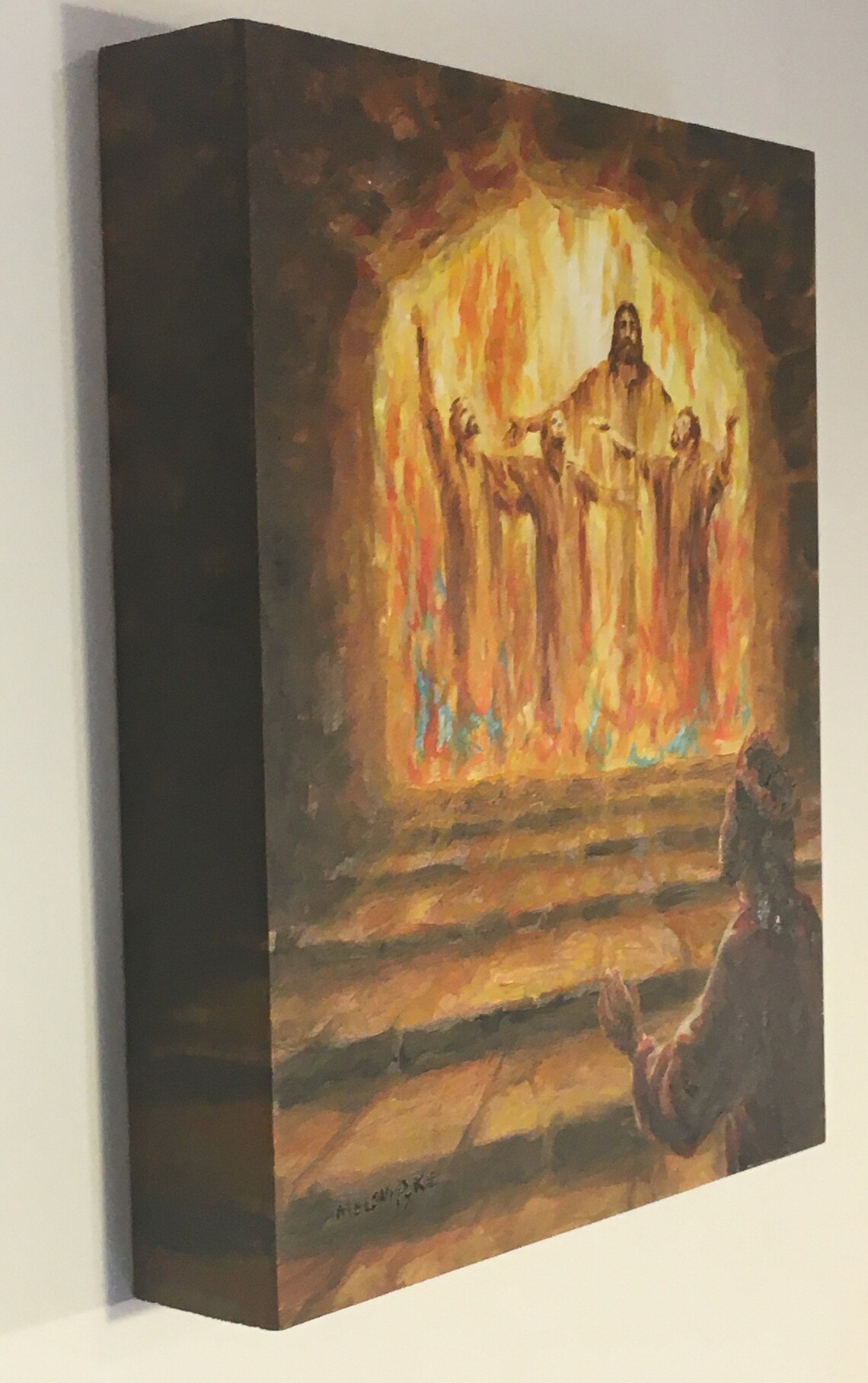 Shadrach Meshach and Abednego in the Fiery Furnace Daniel 3 - Etsy