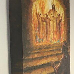 Shadrach, Meshach and Abednego in the Fiery Furnace Daniel 3 Painting ...