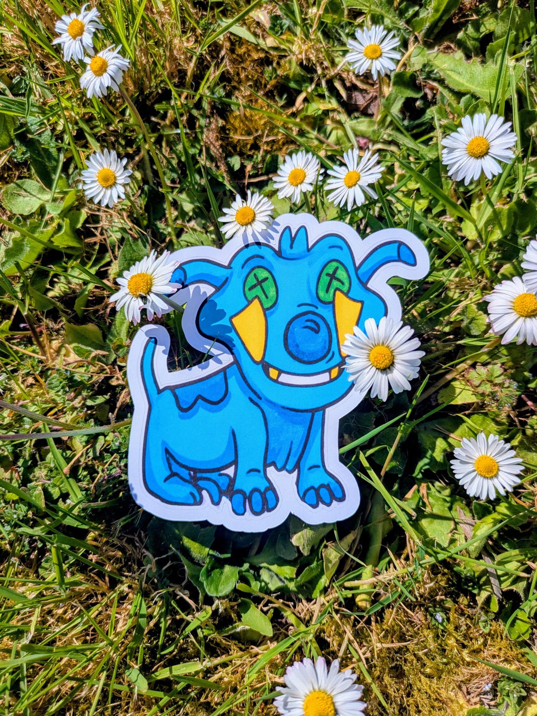 Quark the Alien Pup Sticker, Matte Finish, Sci-fi Art - Etsy