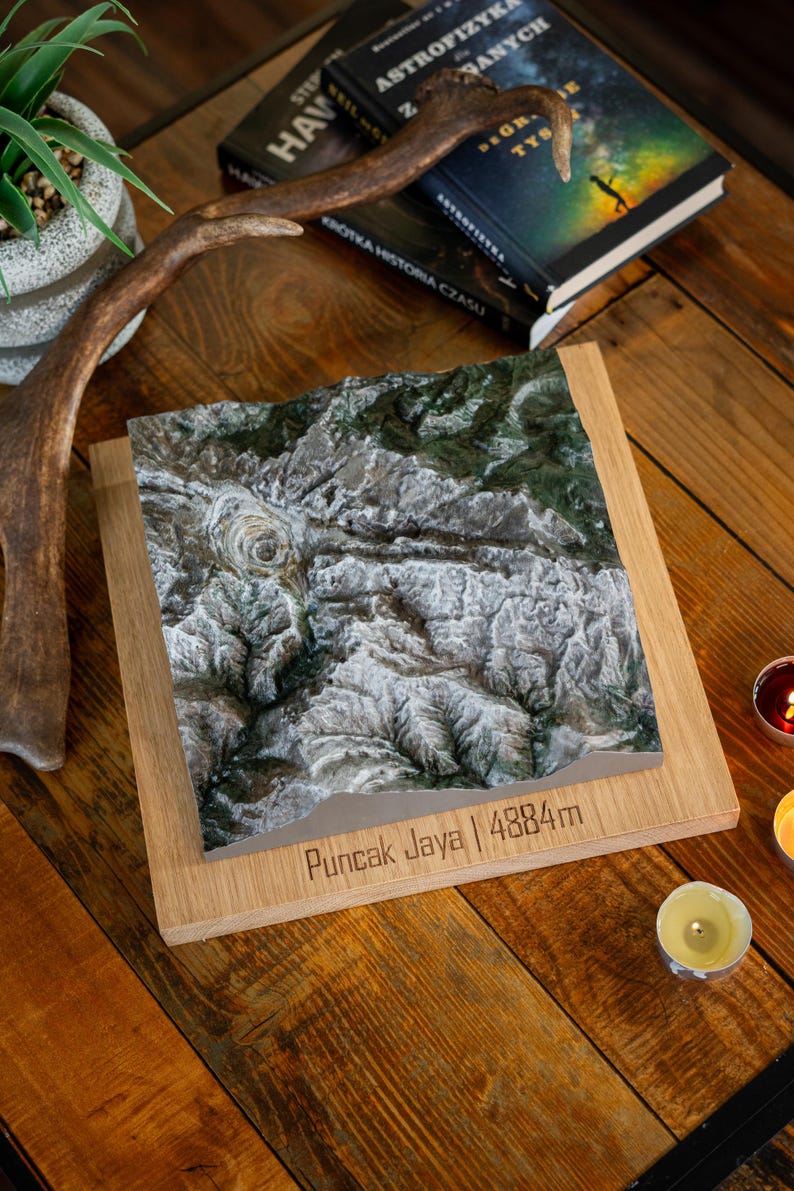 Seven Summits - 3D Topographic Mountain, Souvenir | Home Decor ...