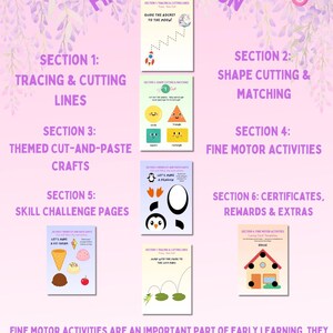 Scissor Skills & Fine Motor Printable Pack | Preschool Cutting Practice ...